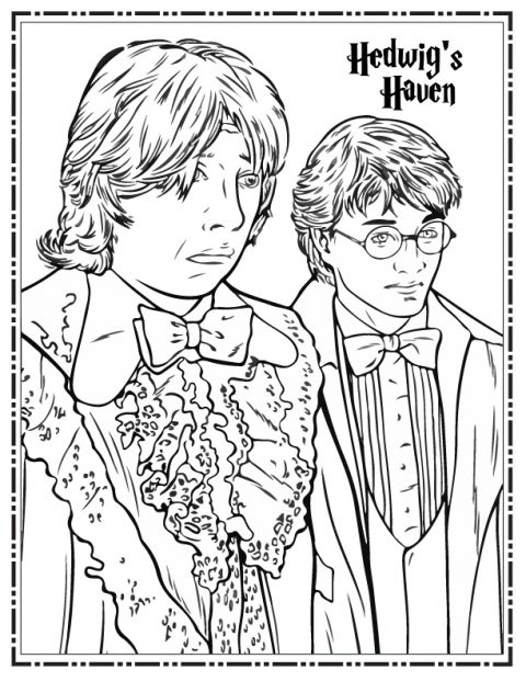 Coloring Pages | Hedwig's Haven